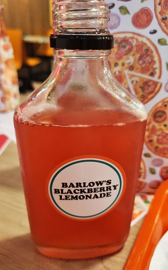 Barlow's Blackberry Lemonade comes in a flask-shaped bottle, making hydration feel delightfully rebellious. Pink drink energy with grown-up appeal.