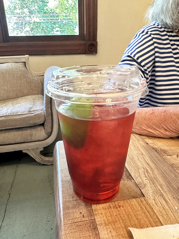 This isn't just iced tea&mdash;it's summer in a cup. The perfect companion while you contemplate which pastry deserves your attention next.