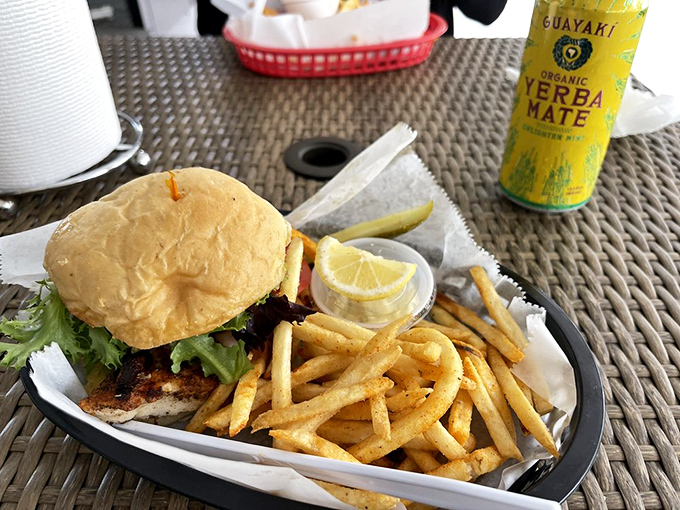 The burger that launched a thousand return visits. That rosemary bun deserves its own fan club and possibly a small religion.