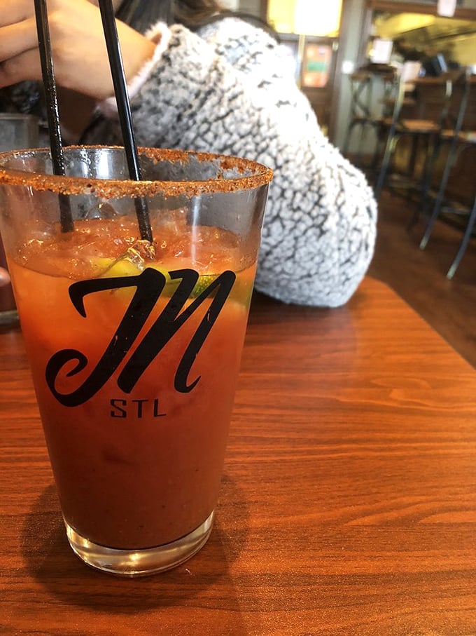 Their Bloody Mary isn't just a drink&mdash;it's a spicy, savory experience with a rim that means business. Sunday brunch's best companion has arrived.