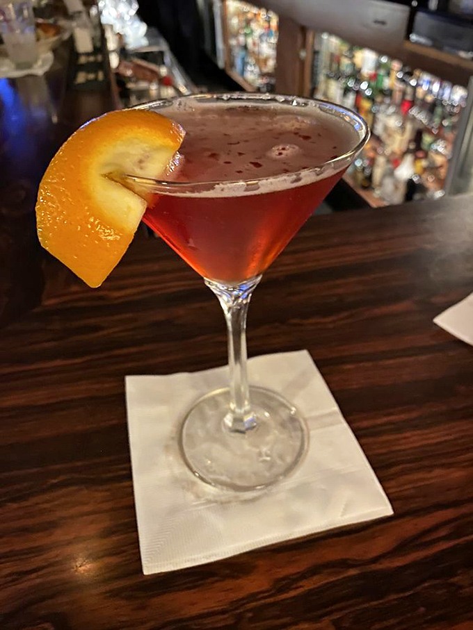 The Boulevardier &ndash; like a Negroni that went to finishing school &ndash; sits regally at the bar, waiting to begin your evening's journey.