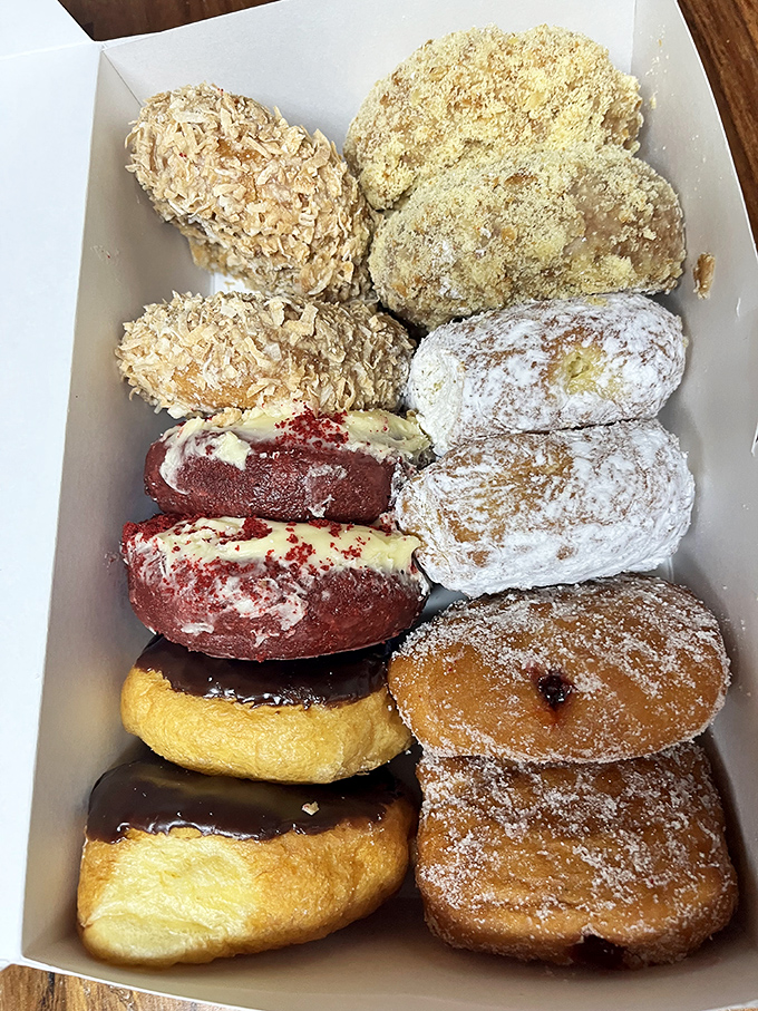 A box of donuts from The Donut Hole isn't just breakfast&mdash;it's an edible art gallery that won't last long enough for appreciation.