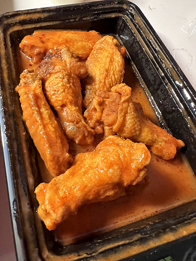 Buffalo wings that don't play second fiddle to the pizza. These saucy sidekicks deserve their own standing ovation.