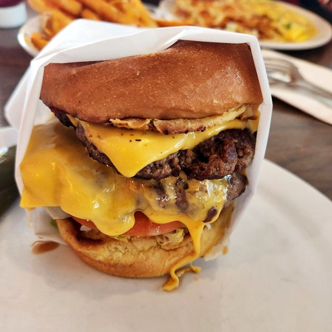 The Dreamburger lives up to its name&mdash;a towering testament to the fact that sometimes more is exactly the right amount.