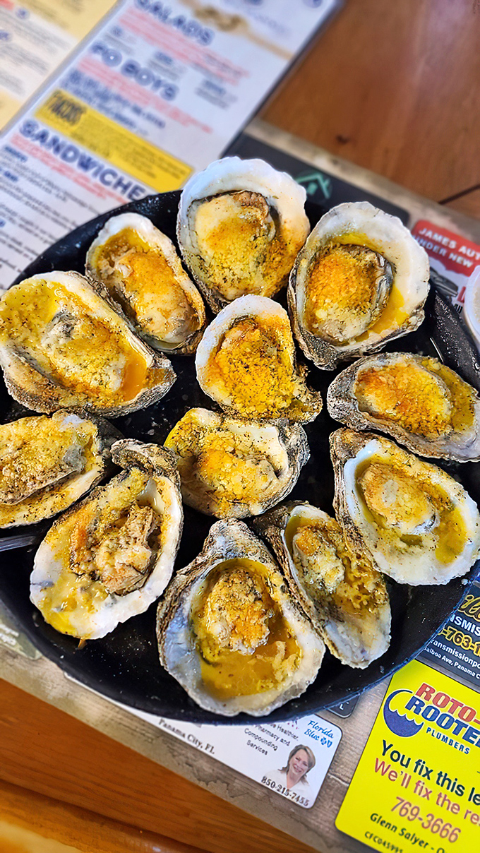These Cajun baked oysters aren't just appetizers&mdash;they're little flavor bombs that make you wonder why you'd ever eat them any other way.