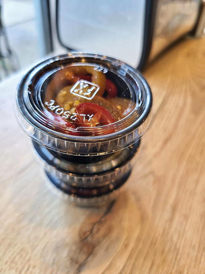 These aren't just condiments &ndash; they're sandwich jewelry, adding that perfect spicy-sweet accent to whatever masterpiece you've ordered.