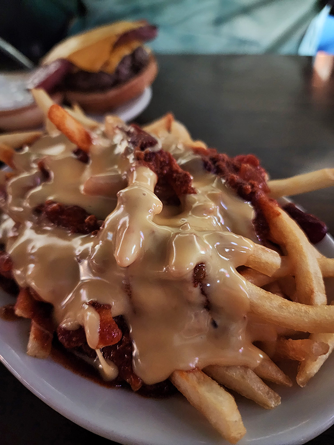 Chili cheese fries: where Cincinnati's love affair with chili meets America's devotion to french fries. The resulting romance is messy, indulgent, and absolutely worth it.