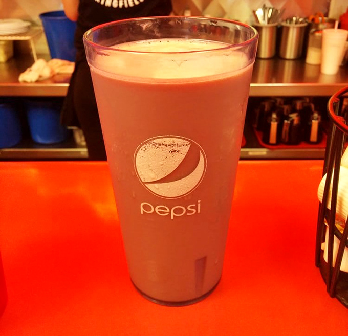 Even the beverages come supersized at Charlie Parker's, where your chocolate milk arrives in a cup big enough to require a two-handed lift.