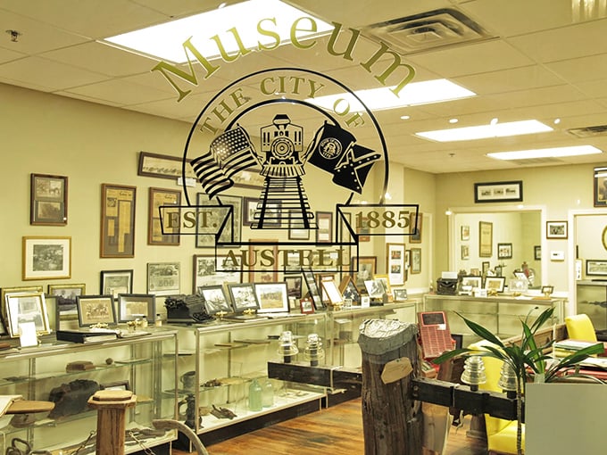 The City of Austell Museum displays treasures that wouldn't make headlines elsewhere but tell the authentic story of a town that values its roots.