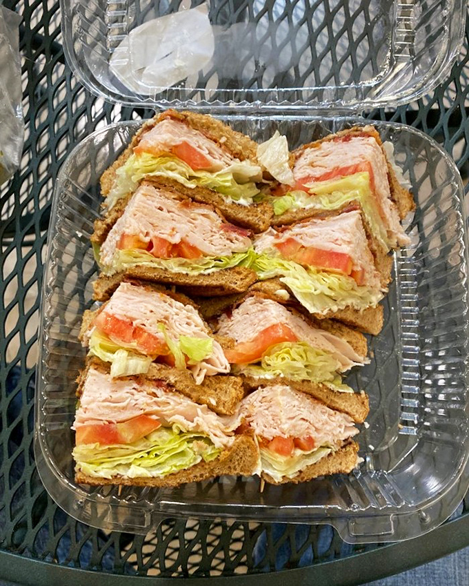 Club sandwiches elsewhere are mere triangles of mediocrity. At Attman's, they're carefully constructed monuments to the art of layering.