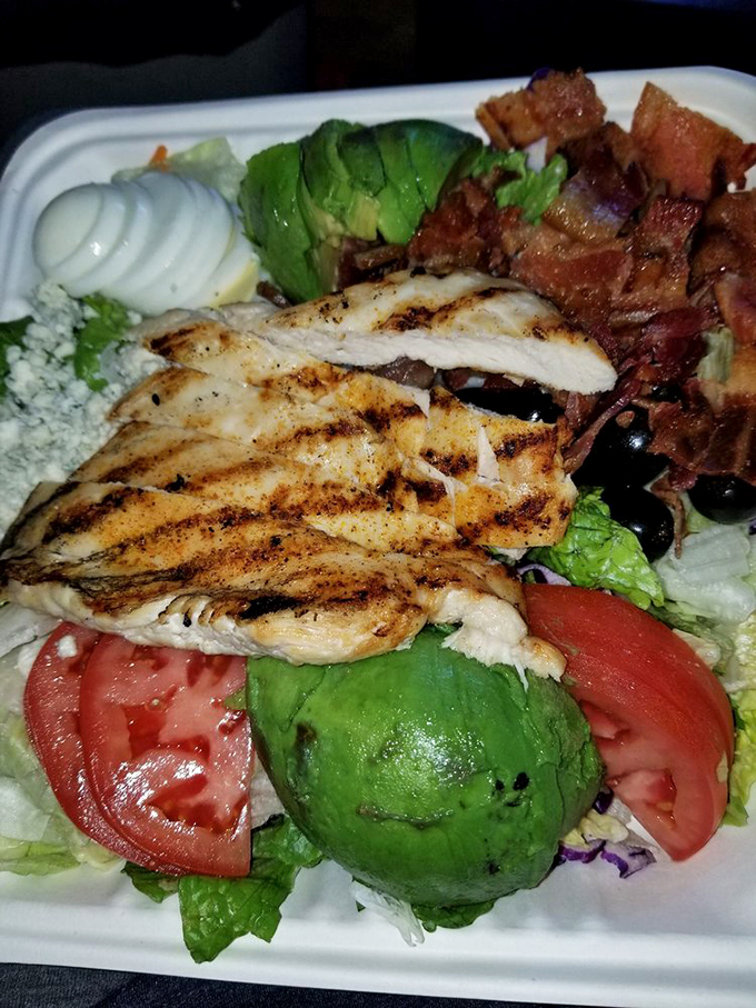 A Cobb salad so loaded with goodness, it makes healthy eating feel like a delicious conspiracy.