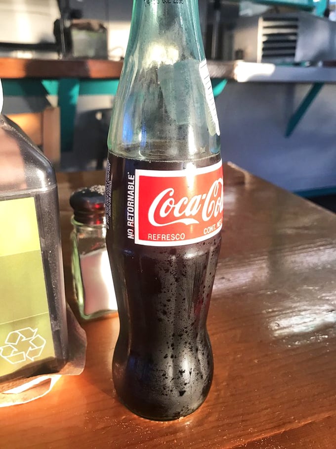 Even the Mexican Coca-Cola feels special here &ndash; that glass bottle somehow making the perfect companion for your taco feast.