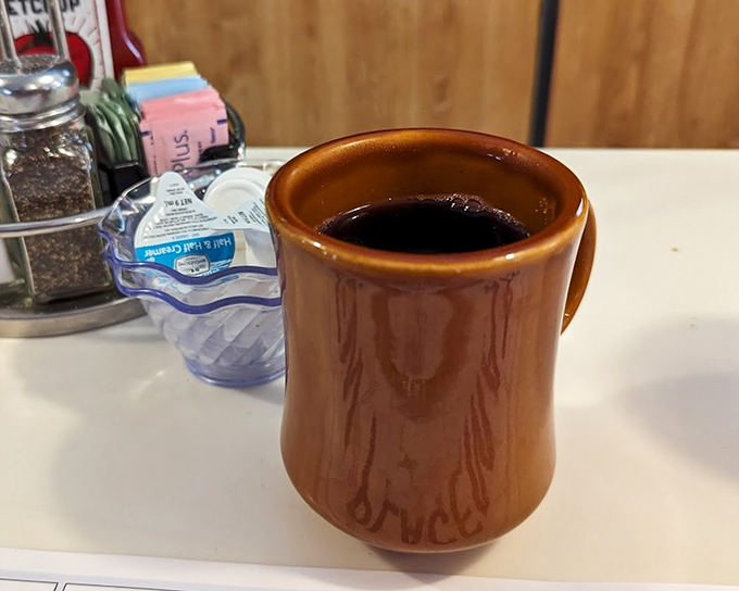 The humble brown coffee mug &ndash; civilization's greatest achievement and the unsung hero of every great diner experience across America.
