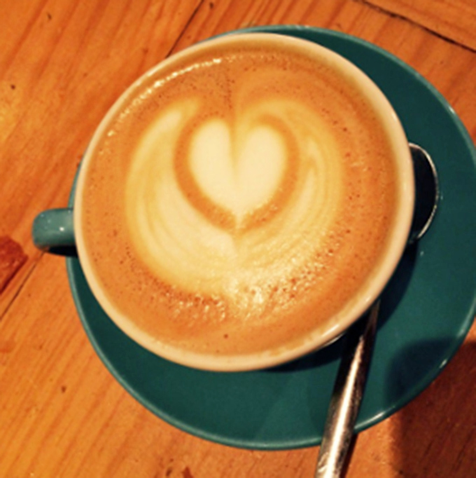 Because even barbecue legends need their caffeine fix to fuel the smoking magic all day.