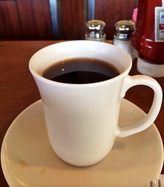 This isn't just coffee &ndash; it's morning salvation in ceramic form, the kind that doesn't need fancy latte art to get the job done.