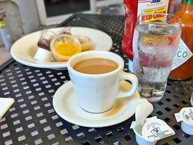 Coffee at Lou Mitchell's isn't just a beverage&mdash;it's a supporting character in your morning story, keeping the conversation flowing and the eyes open.