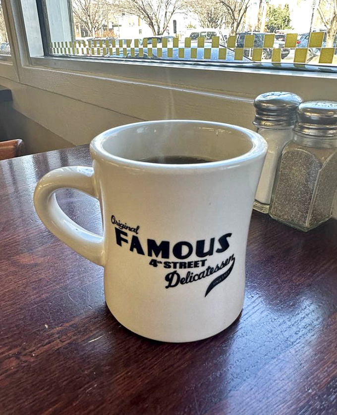 Simple coffee in a classic mug&mdash;no fancy names, no confusion, just pure caffeinated happiness in ceramic form.