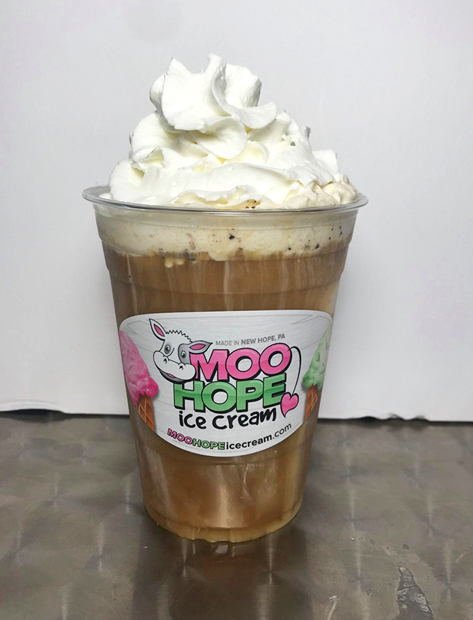 This coffee creation topped with a cloud of whipped cream isn't just a drink&mdash;it's morning and dessert having a delicious identity crisis.