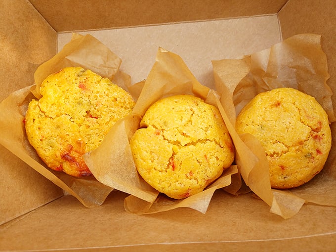 Cornbread that strikes the perfect balance between sweet and savory. These golden nuggets disappear from the table faster than you can say "Pass the butter."