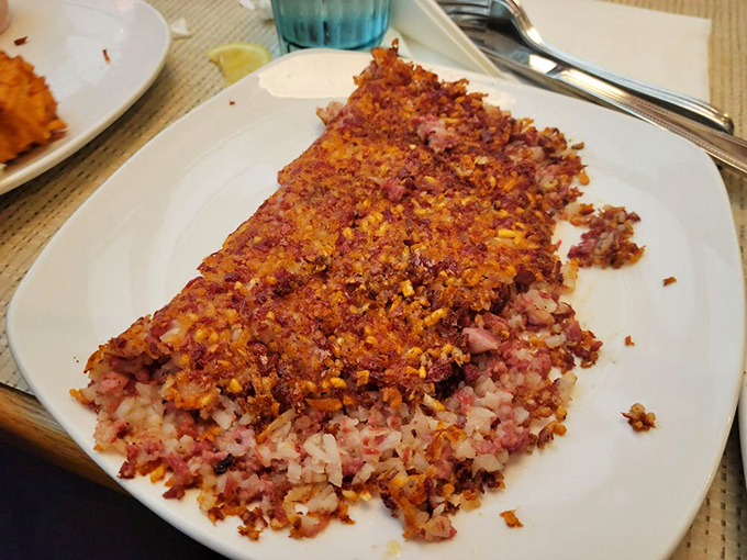 Crispy, savory corned beef hash that would make your grandmother proud&mdash;if your grandmother was secretly a breakfast wizard.