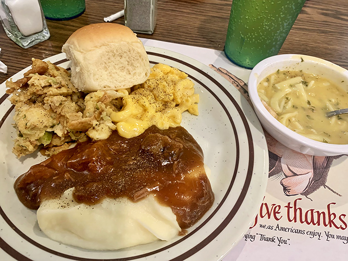 Another local restaurant's offering showcasing why Lancaster County is comfort food paradise. That gravy pool could solve all of life's problems.