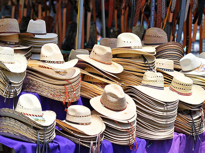 Cowboy hat headquarters where urban cowboys and genuine ranchers alike find the perfect crown for sun protection or pure Western swagger. 
