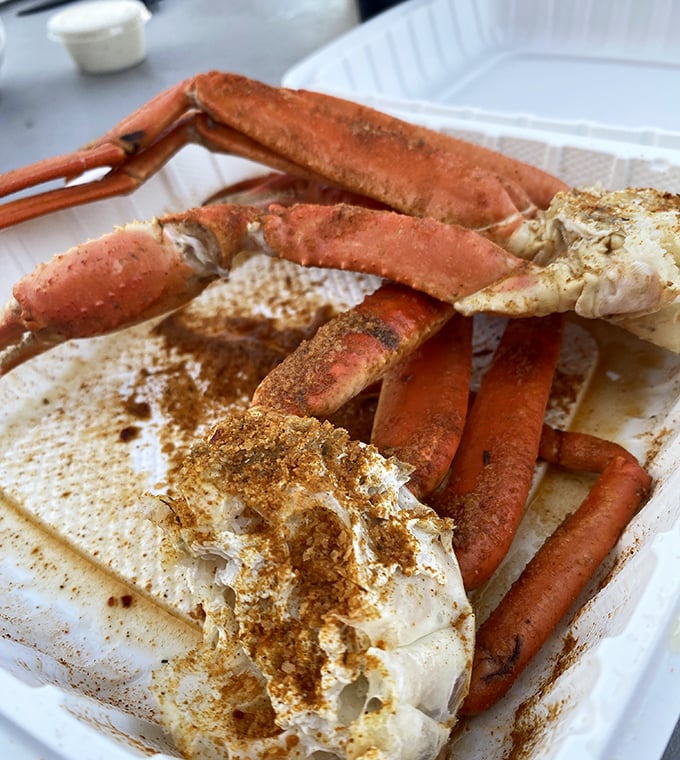 Snow crab legs dusted with Old Bay&mdash;nature's perfect design for making you work just hard enough to appreciate the sweet reward inside.