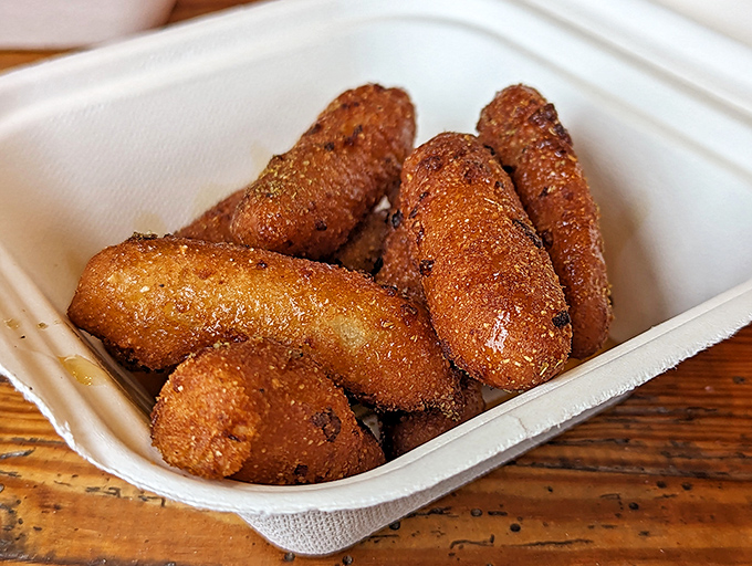 Homemade croquettes delivering comfort in every bite - like edible hugs from your favorite grandmother.