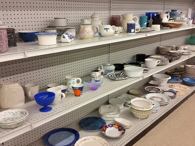 Dish paradise where mismatched becomes charming and incomplete sets find new purpose &ndash; perfect for those who believe dining should have character.