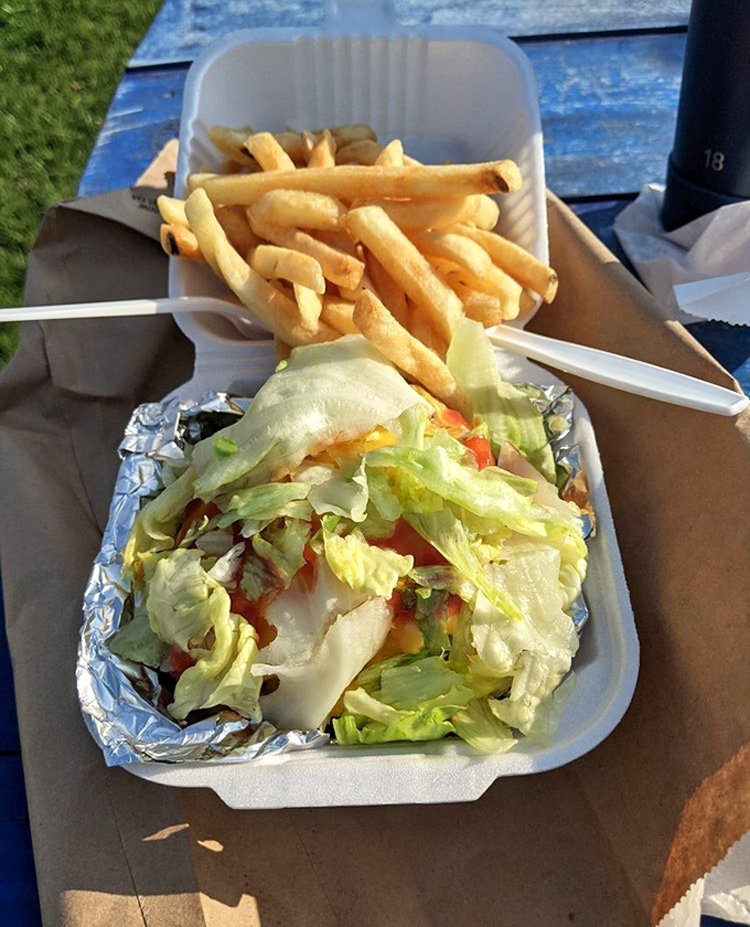 When the burger is this good, even the bun knows to step aside. Protein paradise for the carb-conscious without sacrificing an ounce of flavor.