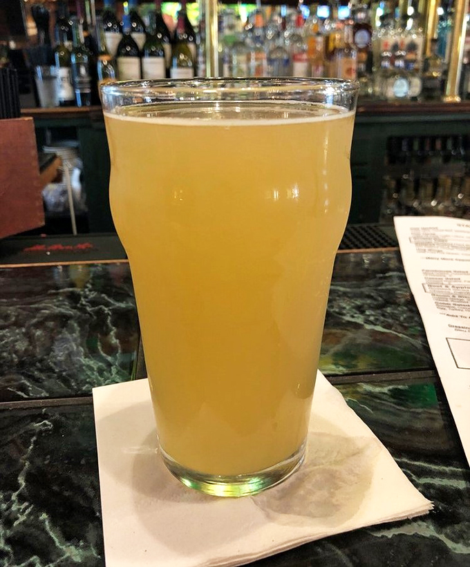 This isn't just beer &ndash; it's liquid sunshine in a glass, the perfect companion while you contemplate whether to order another round of those Scotch eggs.