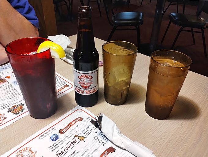 Even the beverages here come ready to party with your taste buds.