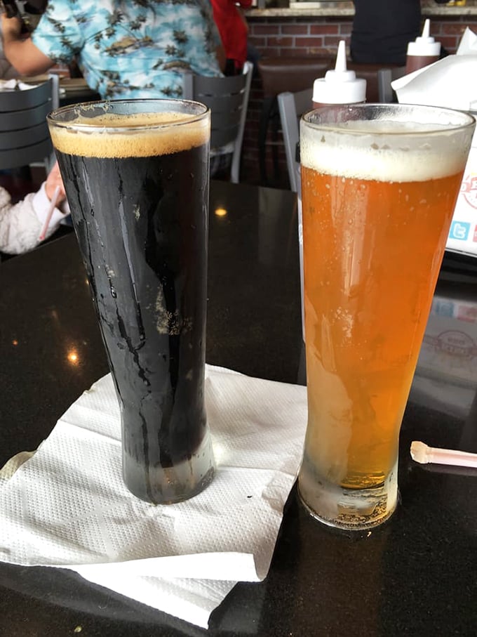 A dark stout and golden ale&mdash;because great BBQ deserves worthy companions. These aren't just beverages; they're flavor amplifiers for what's to come.