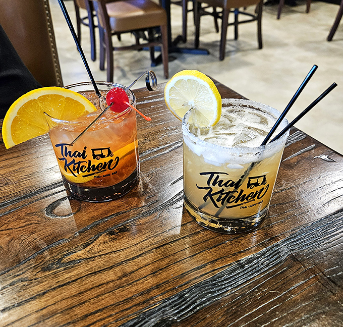 Refreshing beverages that provide the perfect cooling counterpoint to spicy Thai specialties.
