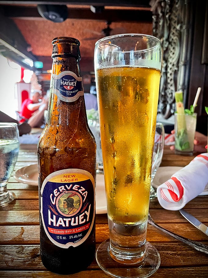 Hatuey beer &ndash; Cuba's liquid ambassador &ndash; stands tall and proud, offering refreshment that pairs perfectly with Miami's perpetual summer.