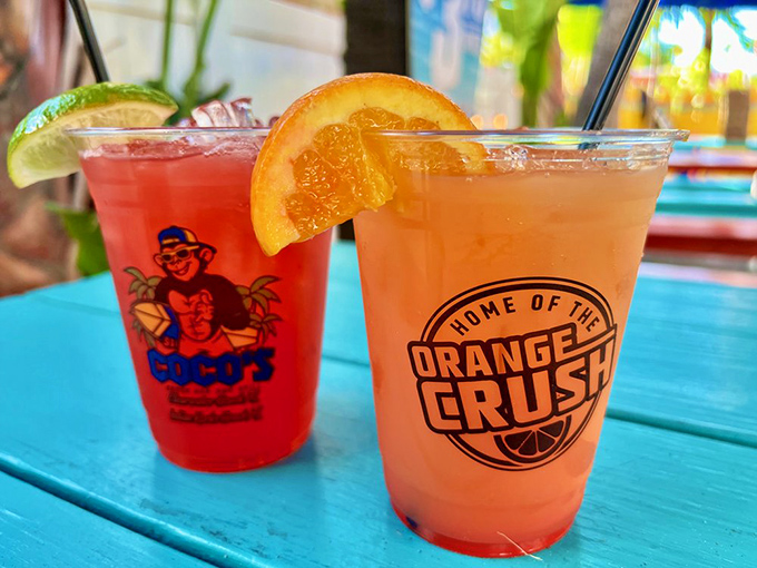 The Orange Crush cocktail isn't just a drink&mdash;it's Florida sunshine in a glass, complete with the perfect citrus garnish for that vacation selfie.