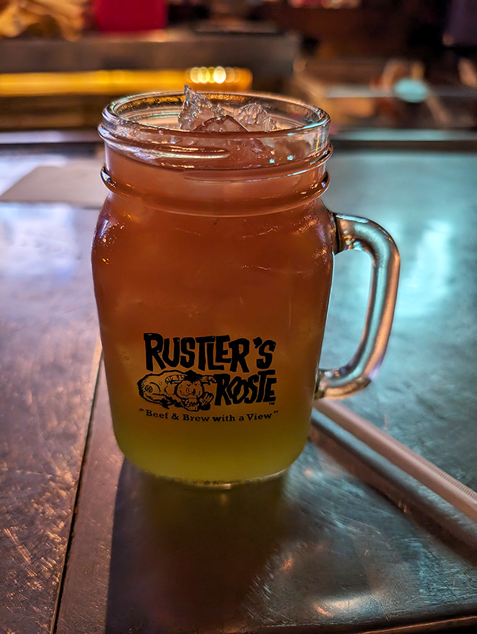 Mason jar drinks with desert sunset colors that taste as refreshing as they look Instagram-worthy.