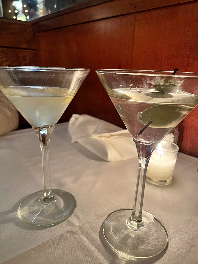 Martinis so classic they practically come with their own black-and-white movie soundtrack and witty dialogue.