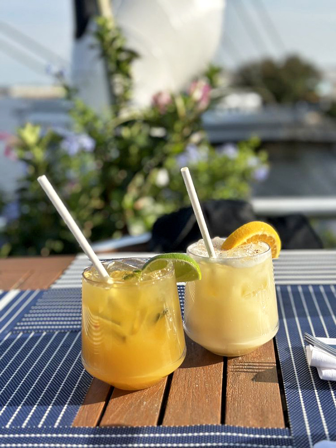 Sunshine in a glass, twice over. These cocktails aren't just drinks; they're liquid postcards from a vacation you didn't know you needed.