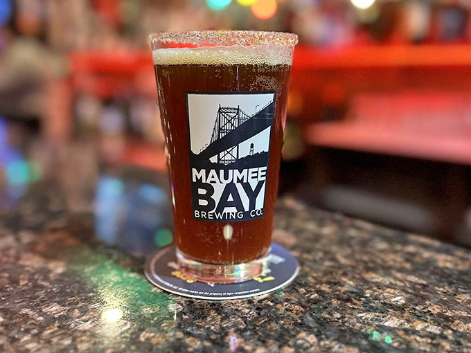 Local pride in a glass &ndash; Maumee Bay Brewing Company's amber offering proves Toledo knows its beer as well as its Italian food.