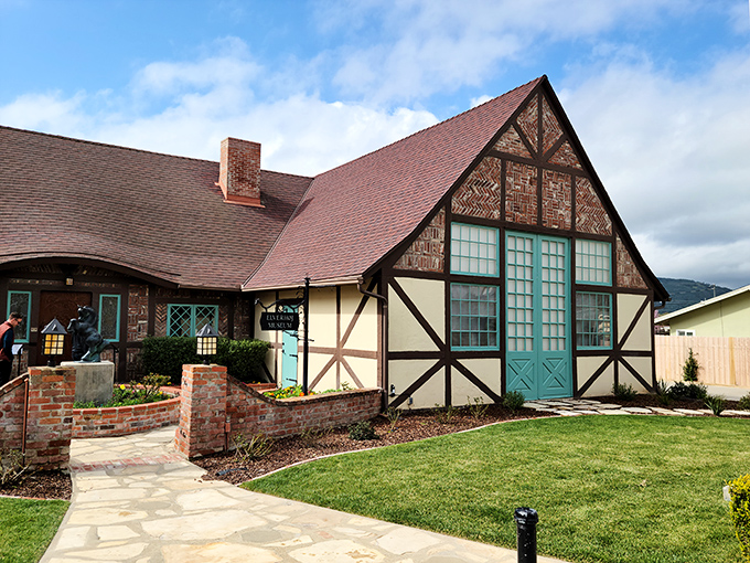 The Elverh&oslash;j Museum looks like it was plucked from a Danish countryside and gently placed in California. Those timber frames aren't just decorative &ndash; they're cultural ambassadors.
