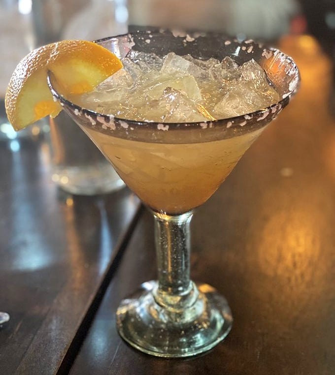 Not just a margarita&mdash;a crystal-clear statement that sometimes the best vacation happens in a glass with salt-rimmed real estate.