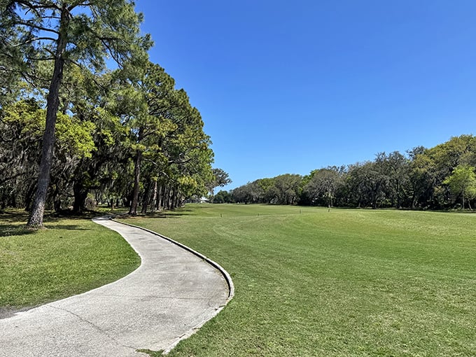 Fernandina Beach Golf Club proves that paradise isn't just beaches&mdash;it's perfectly manicured fairways flanked by Spanish moss where your slice somehow feels less tragic.