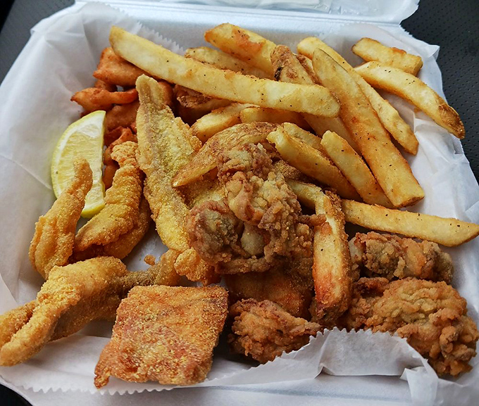 This isn't just fried seafood and fries&mdash;it's edible sunshine, the taste of vacation, and the reason stretchy pants were invented.