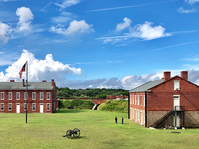 Fort Clinch offers a glimpse into Civil War history without the discomfort of actually living through it&mdash;indoor plumbing remains a magnificent invention.
