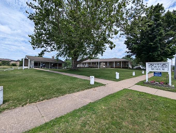 Fort Crawford Museum preserves Prairie du Chien's military past under the watchful branches of a tree that's seen more history than most history books.