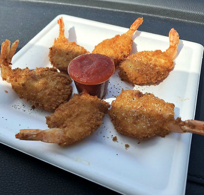 These golden-fried shrimp aren't just appetizers &ndash; they're little crustacean treasures, each one a perfect bite of seaside nostalgia in central Pennsylvania.