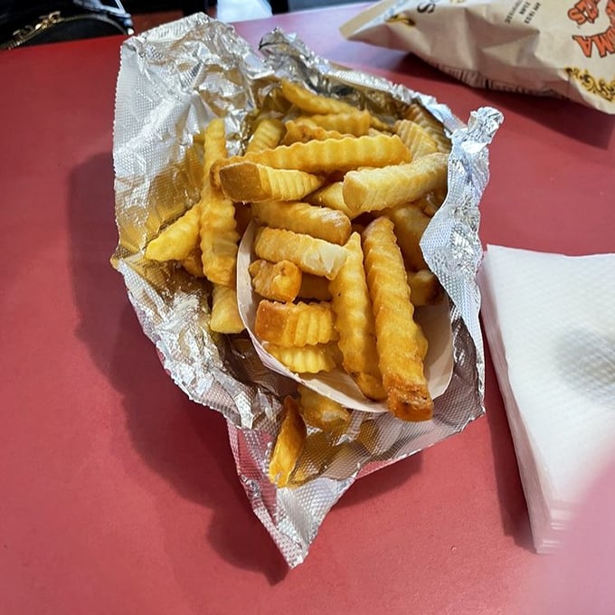 These aren't just fries&mdash;they're crispy potato soldiers standing at attention, ready to march straight into the hall of simple food perfection.