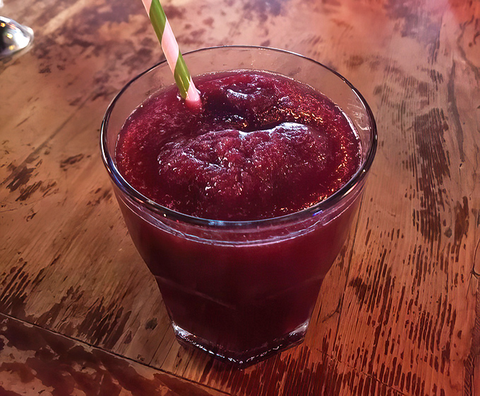 This frozen sangria isn't just a drink &ndash; it's air conditioning for your soul on a hot San Francisco afternoon.