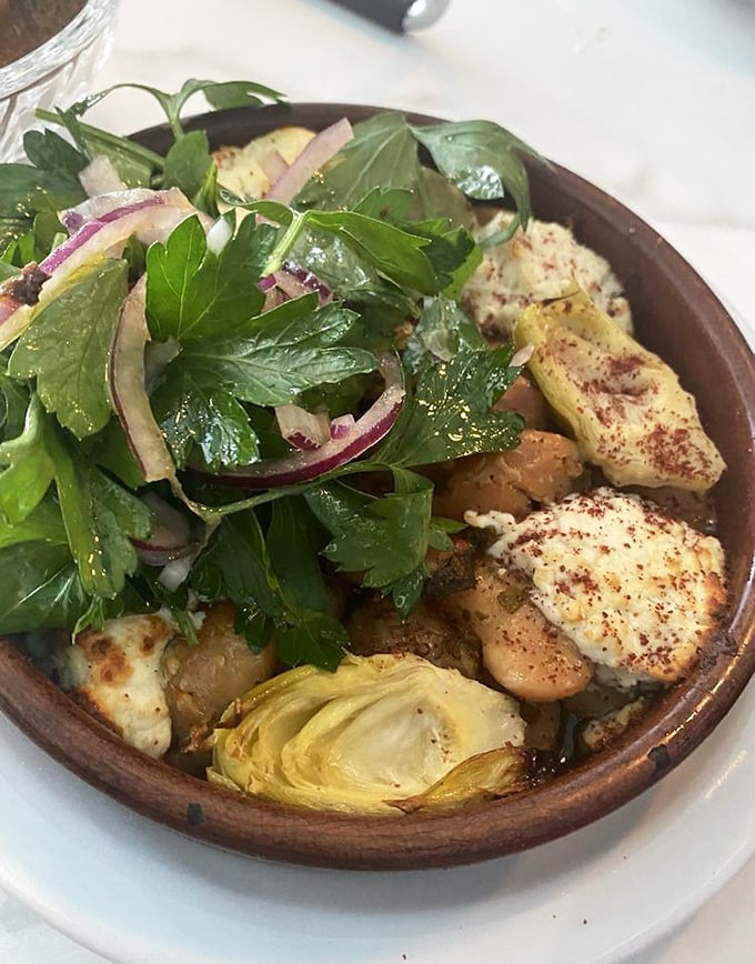 These aren't your sad canned beans&mdash;these Gigante Beans are plump aristocrats lounging in herbs and olive oil, demanding to be savored slowly.